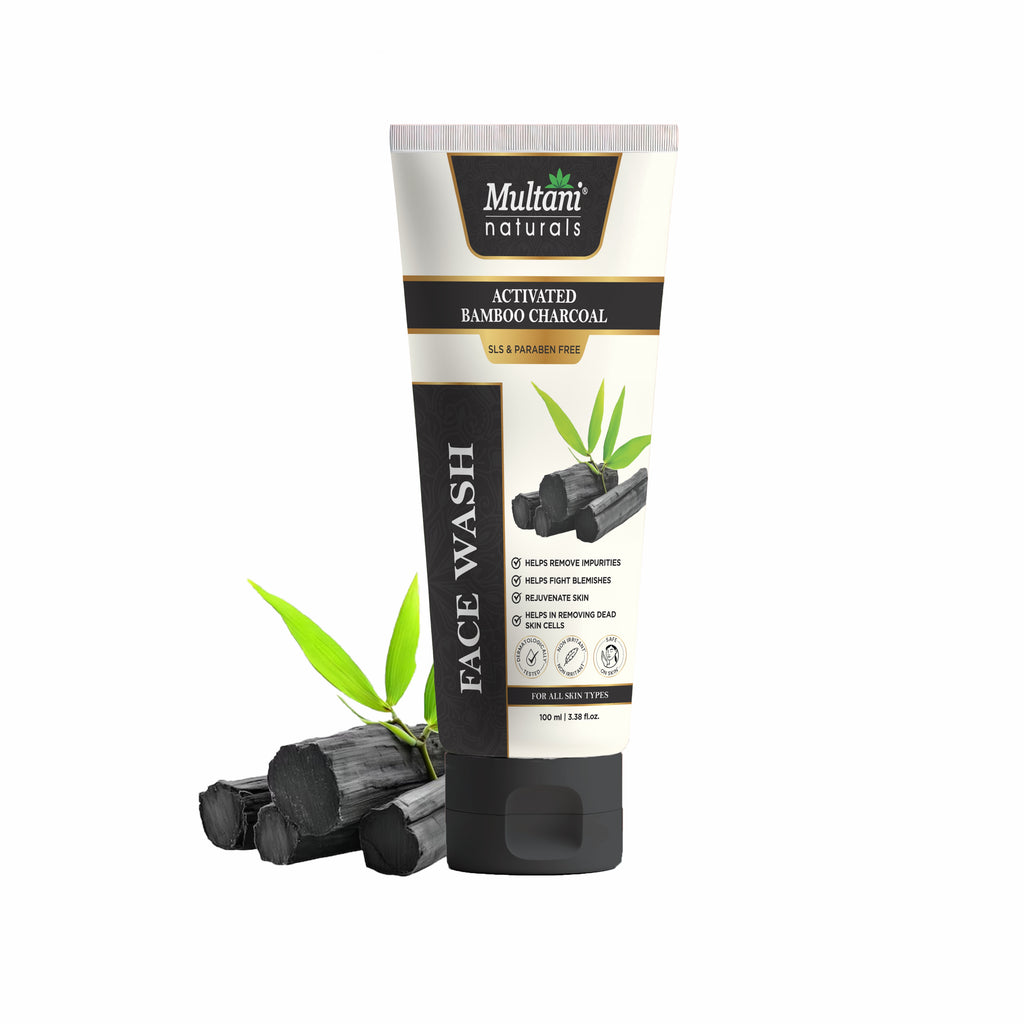 Multani Naturals Charcoal Face Wash for Men & Women | Detox & Deep Cle ...