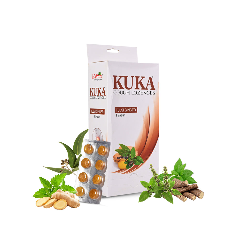 Multani Kuka Cough Lozenges 192 Strips | For Sore Throat & Irritating ...