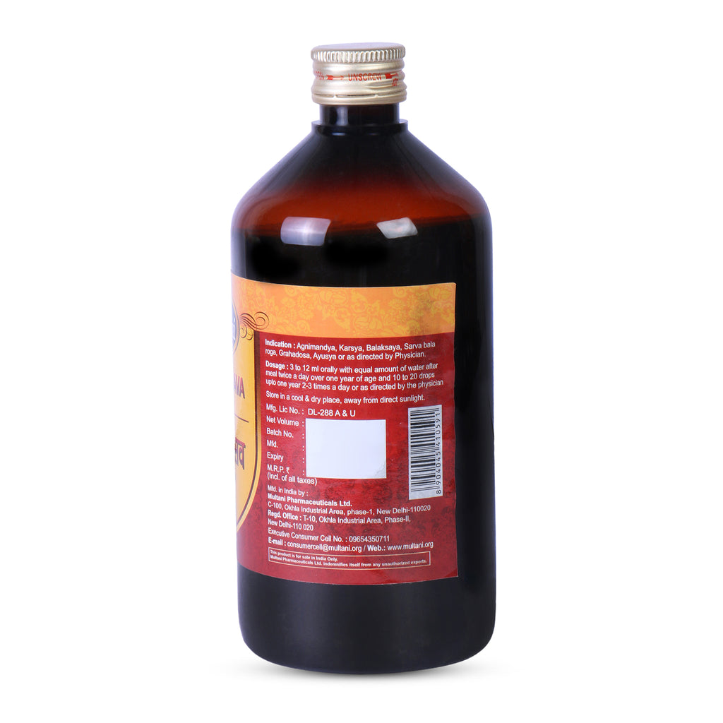 Multani Ayurvedic Arvindasava Syrup | Ayurvedic Paediatric Remedy Reli ...